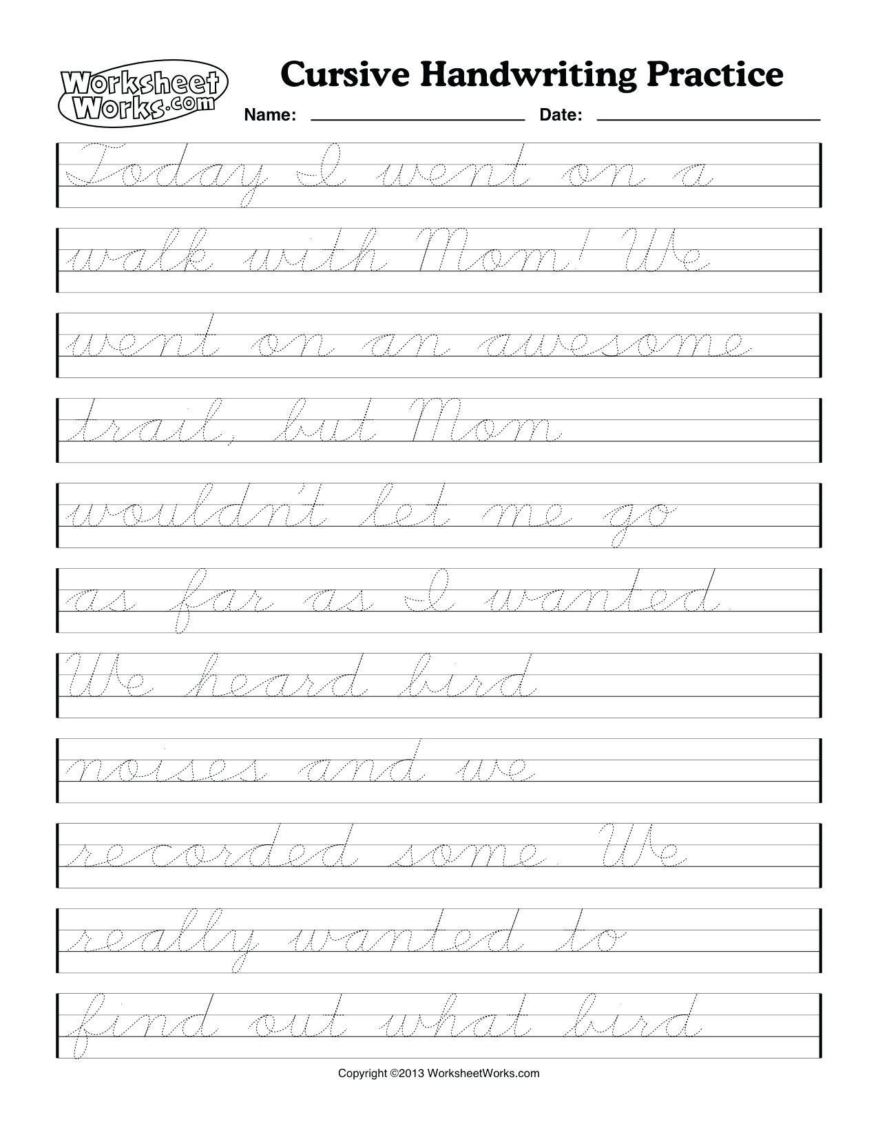 Name Tracing Cursive Generator AlphabetWorksheetsFree Name Tracing 
